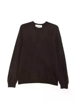 AMARANTO Crew-neck Sweater - Brown