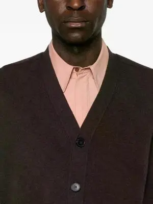 AMARANTO V-neck Button-up Cardigan