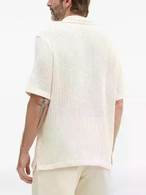 JOOP! Kawan Open-knit Short-sleeve Shirt