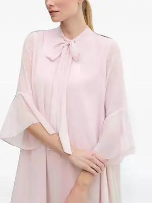 JOOP! Mini Denia Pussy-bow Tiered Dress