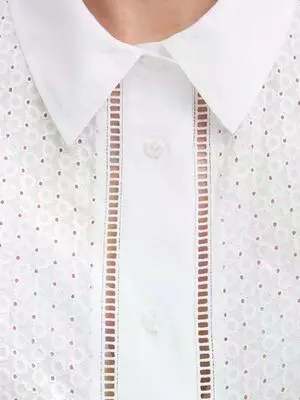 JOOP! Broderie-anglaise Short-sleeve Shirt