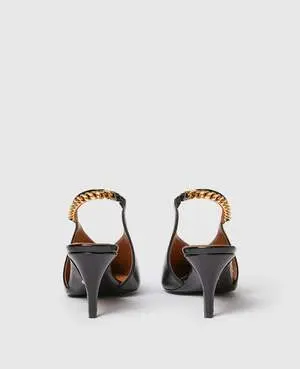 Stella McCartney Falabella Slingback Shoes