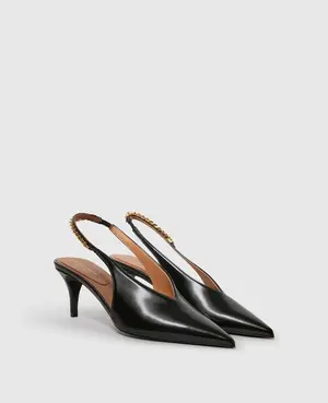 Stella McCartney Falabella Slingback Shoes