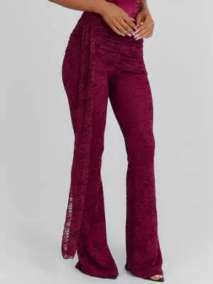 OUTCAST Caitriona Jumpsuit Burgundy