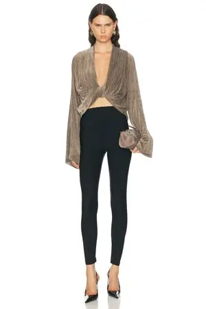 Rick Owens Twist Top - Dust