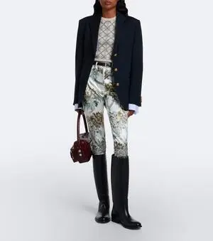 Acne Studios Layered Wool Blazer - Blue
