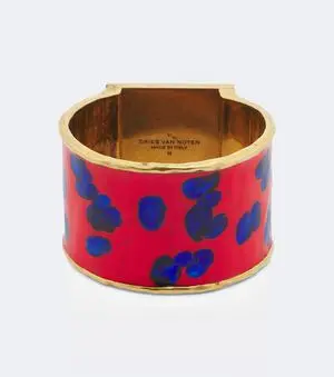 Dries Van Noten Enamel Cuff Bracelet