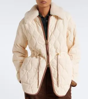 Varley Bartley Quilted Jacket - White