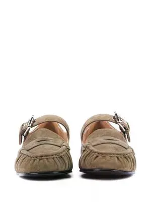BIBI LOU Amaris Suede Ballet Flats