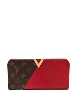 LOUIS VUITTON 2016 Kimono Monogram Canvas Wallet - Red