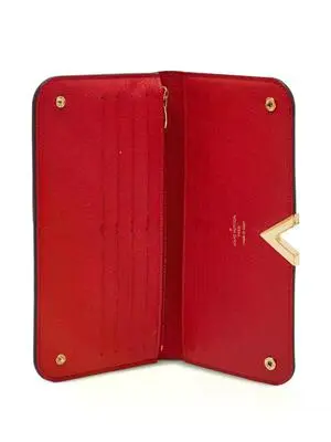 LOUIS VUITTON 2016 Kimono Monogram Canvas Wallet - Red