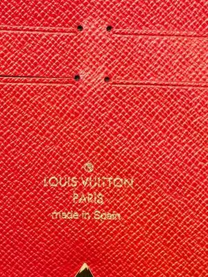 LOUIS VUITTON 2016 Kimono Monogram Canvas Wallet - Red