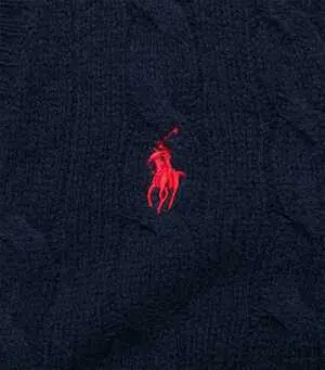 Polo Ralph Lauren Wool-cashmere Cable-knit Kimberly Sweater