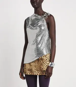 Rabanne X Dinh Van Chainmail Sleeveless Top