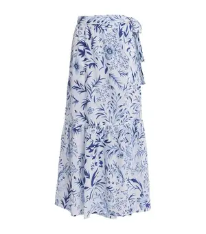 Melissa Odabash Cotton Monroe Pareo - Blue