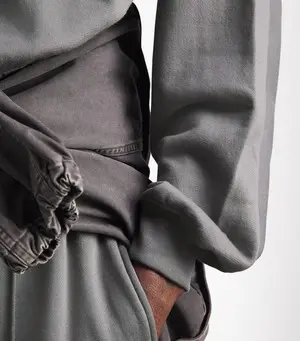 YOKE Cotton Crew-neck Sweater
