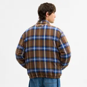 COACH OUTLET Reversible Plaid Down Jacket