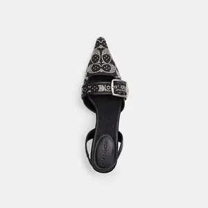 COACH Margot Slingback With Crystal Signature