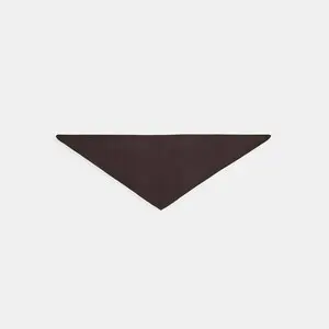 COACH Cashmere Knit Triangle Scarf - Maple