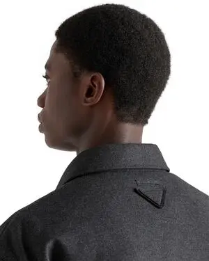 Prada Re-wool Blouson Jacket