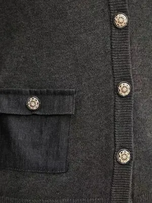 MORGAN Mje V-neck Pocket Cardigan