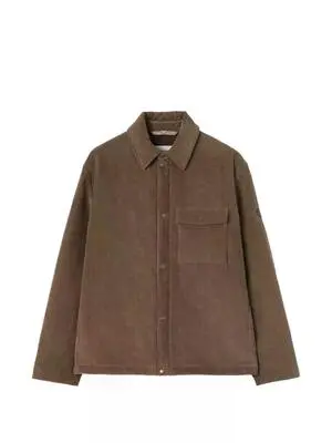 Burberry Dalewood Corduroy Jacket Shirt - Brown