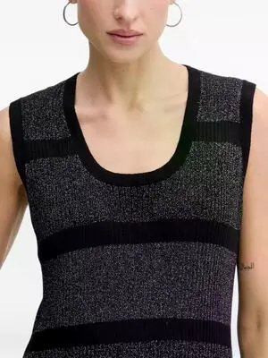 Sisley Striped Sleeveless Top