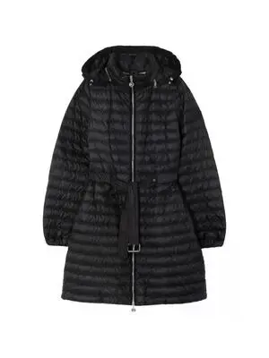 Burberry Nylon Amberley Puffer Coat - Black
