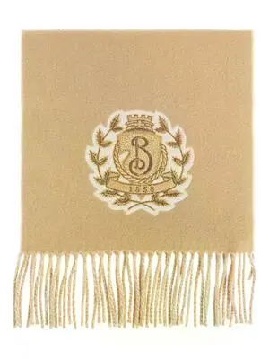 Burberry B Crest Cashmere Scarf