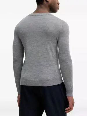 Sisley Crew-neck Fine-knit Sweater
