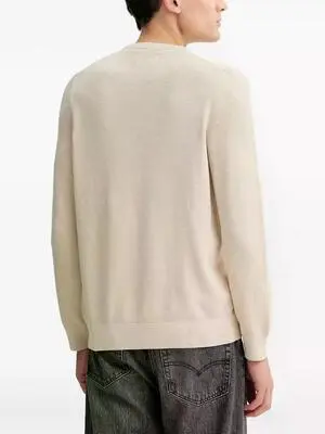 Marc O'polo Textured Crew-neck Sweater - Neutrals