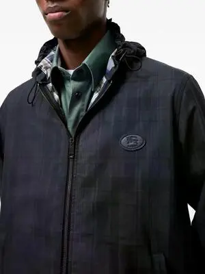 Burberry Check Cotton Hooded Jacket