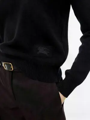 Burberry Long-sleeve Cashmere Polo Shirt