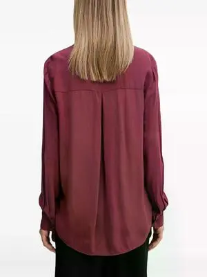 Sisley Ruched Buttoned Shirt
