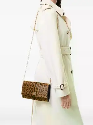 Burberry Cotswolds Chain Strap Wallet Bag