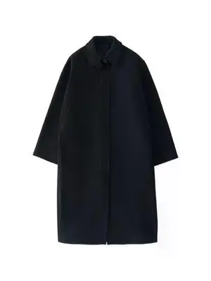 Studio Nicholson Concealed-button A-line Coat