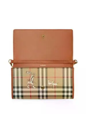 Burberry Mates Checkered Chain-strap Shoulder Bag