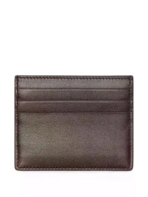 Burberry Alpine-landscape Leather Card Holder