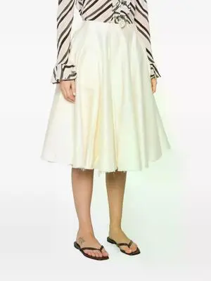 Maggie Marilyn Dinner At Freds Frayed Midi Skirt