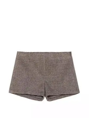 Maggie Marilyn Straight Talker Herringbone Shorts