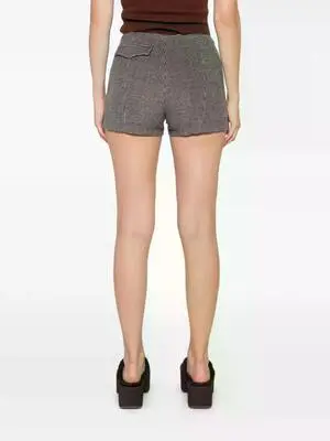 Maggie Marilyn Straight Talker Herringbone Shorts