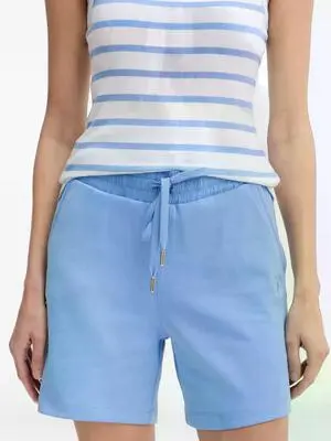 JOOP! Trissi Drawstring-waist Logo-embroidered Shorts