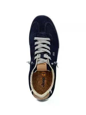 JEEP Ster Logo-embroidered Sneakers - Blue