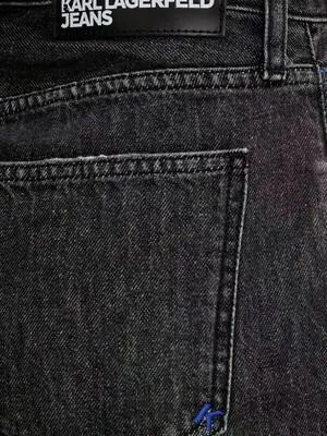 Karl Lagerfeld Logo-patch Denim Shorts