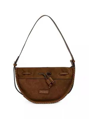 Marc O'polo Small Suede Shoulder Bag - Brown