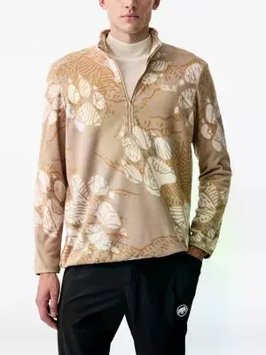 JACK WOLFSKIN Graphic-print Fleece Sweater
