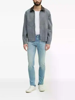 Just Cavalli Logo-embossed Distressed Jeans