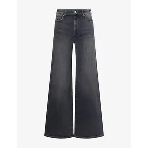 Paige Anessa 31in Wide-leg Denim Jeans