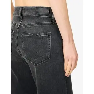 Paige Anessa 31in Wide-leg Denim Jeans