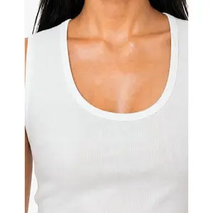 The Kooples Sleeveless Round-neck Stretch-woven Top